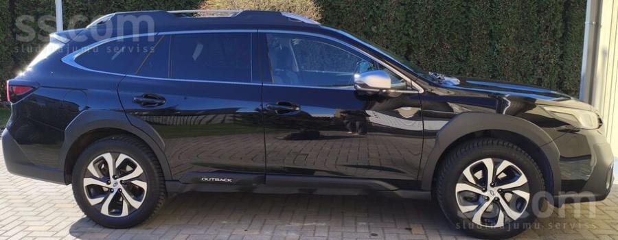 Black Subaru Outback 2021 in Riga, with an engine capacity of 2.50 L and mileage of 157 thousand km for 20950 €, photo 6 on AUTOMOTO.COM.LV