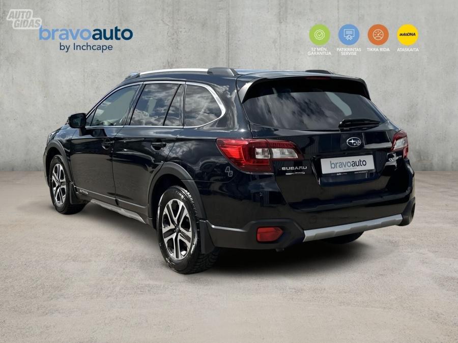 Black Subaru Outback 2021 in Kaunas, with an engine capacity of 2.50 L and mileage of 104 thousand km for 20499 €, photo 4 on AUTOMOTO.COM.LV