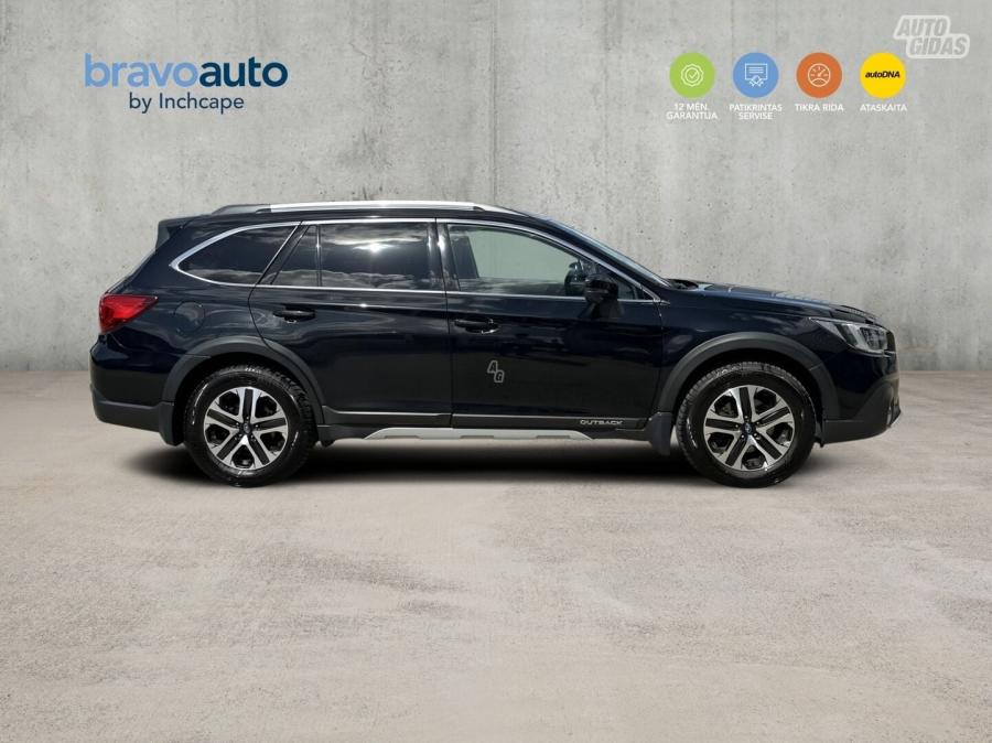 Black Subaru Outback 2021 in Kaunas, with an engine capacity of 2.50 L and mileage of 104 thousand km for 20499 €, photo 7 on AUTOMOTO.COM.LV
