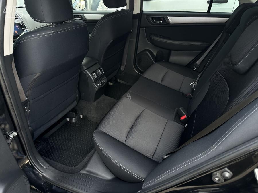 Black Subaru Outback 2021 in Kaunas, with an engine capacity of 2.50 L and mileage of 104 thousand km for 20499 €, photo 12 on AUTOMOTO.COM.LV