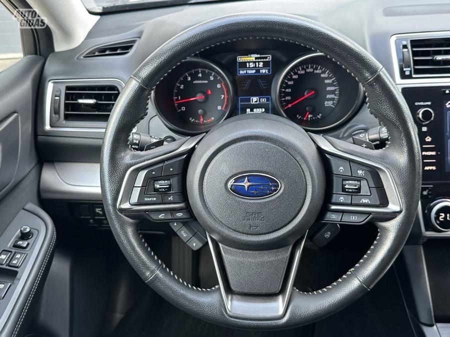 Black Subaru Outback 2021 in Kaunas, with an engine capacity of 2.50 L and mileage of 104 thousand km for 20499 €, photo 16 on AUTOMOTO.COM.LV