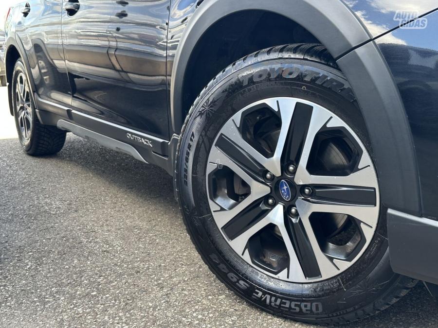 Black Subaru Outback 2021 in Kaunas, with an engine capacity of 2.50 L and mileage of 104 thousand km for 20499 €, photo 35 on AUTOMOTO.COM.LV