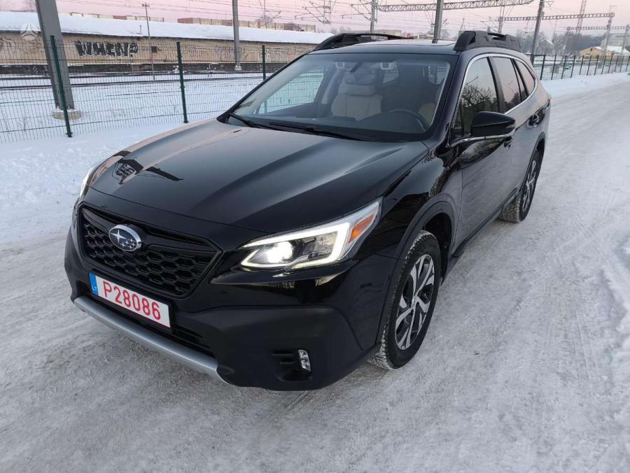 Melns Subaru Outback 2022 Šauļi, ar dzinēja tilpumu 2.50 L un nobraukumu 66 tūkst. km par 21900 €, foto 1 vietnē AUTOMOTO.COM.LV