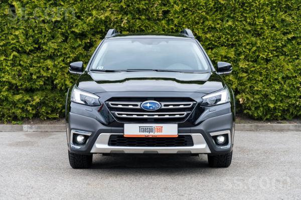 Black Subaru Outback 2023 in Riga, with an engine capacity of 2.50 L and mileage of 78 thousand km for 30900 €, photo 2 on AUTOMOTO.COM.LV