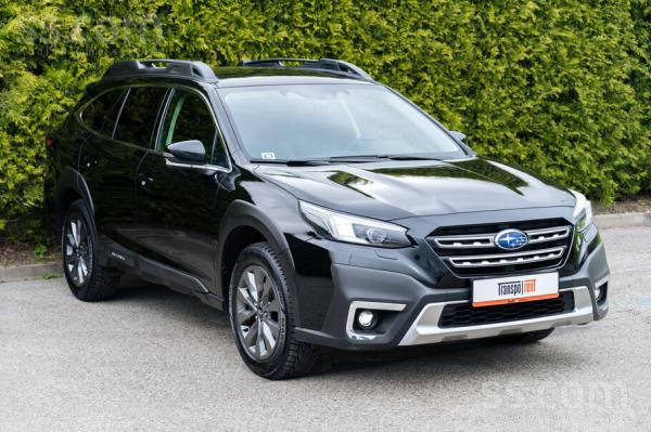Black Subaru Outback 2023 in Riga, with an engine capacity of 2.50 L and mileage of 78 thousand km for 30900 €, photo 3 on AUTOMOTO.COM.LV