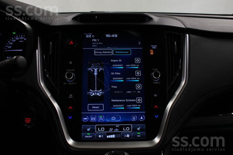 Melns Subaru Outback 2023 Rīga, ar dzinēja tilpumu 2.50 L un nobraukumu 63 tūkst. km par 27800 €, foto 16 vietnē AUTOMOTO.COM.LV