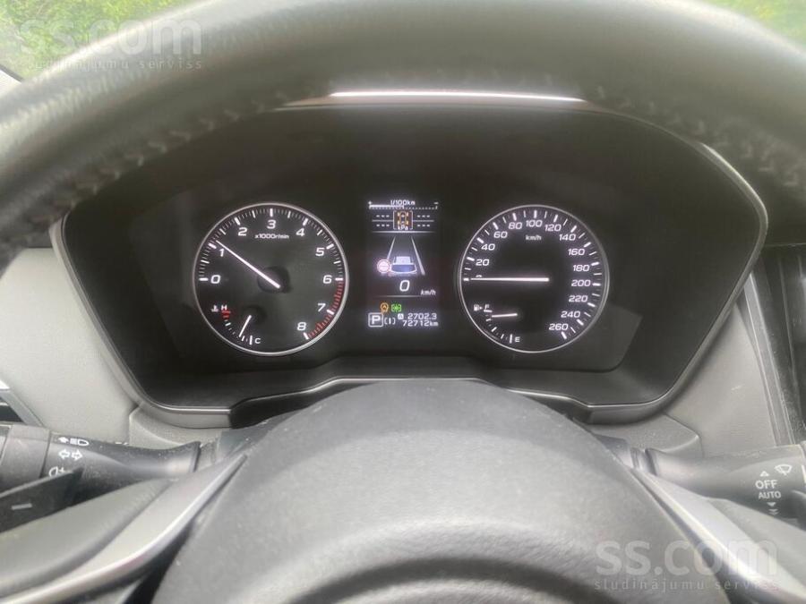 Black Subaru Outback 2023 in Riga, with an engine capacity of 2.50 L and mileage of 73 thousand km for 26300 €, photo 9 on AUTOMOTO.COM.LV