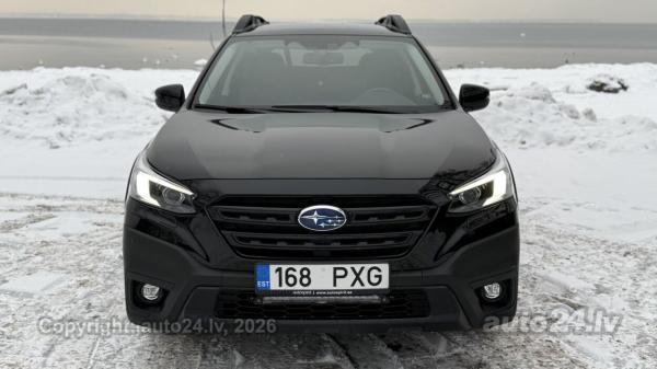 Black Subaru Outback 2024 in Tallinn, with an engine capacity of 2.50 L and mileage of 44 thousand km for 33900 €, photo 2 on AUTOMOTO.COM.LV