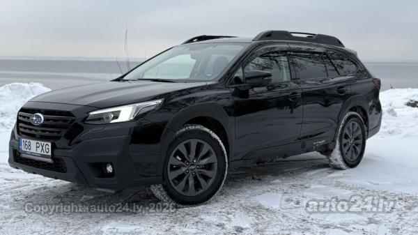 Black Subaru Outback 2024 in Tallinn, with an engine capacity of 2.50 L and mileage of 44 thousand km for 33900 €, photo 4 on AUTOMOTO.COM.LV