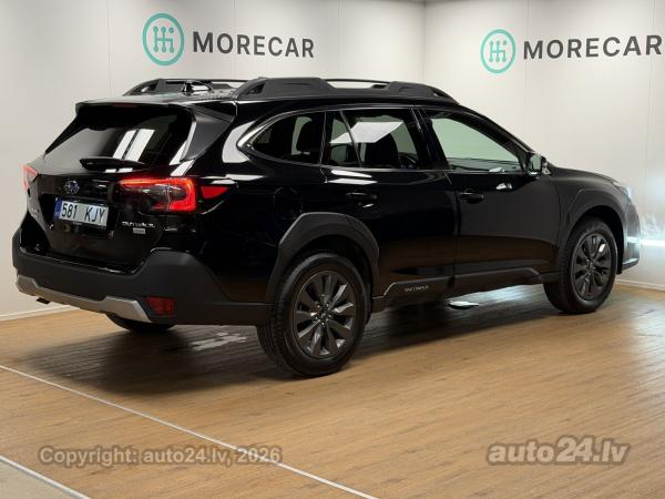 Black Subaru Outback 2024 in Tallinn, with an engine capacity of 2.50 L and mileage of 18 thousand km for 33990 €, photo 2 on AUTOMOTO.COM.LV