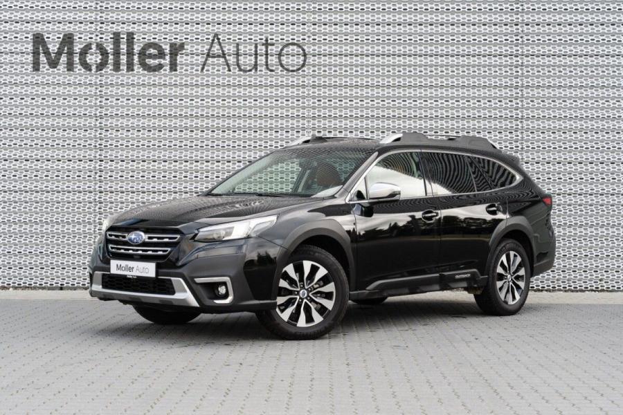 Black Subaru Outback 2024 in Marupe, with an engine capacity of 2.50 L and mileage of 23 thousand km for 33950 €, photo 1 on AUTOMOTO.COM.LV