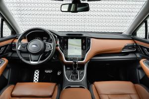 Black Subaru Outback 2024 in Marupe, with an engine capacity of 2.50 L and mileage of 23 thousand km for 33950 €, photo 7 on AUTOMOTO.COM.LV