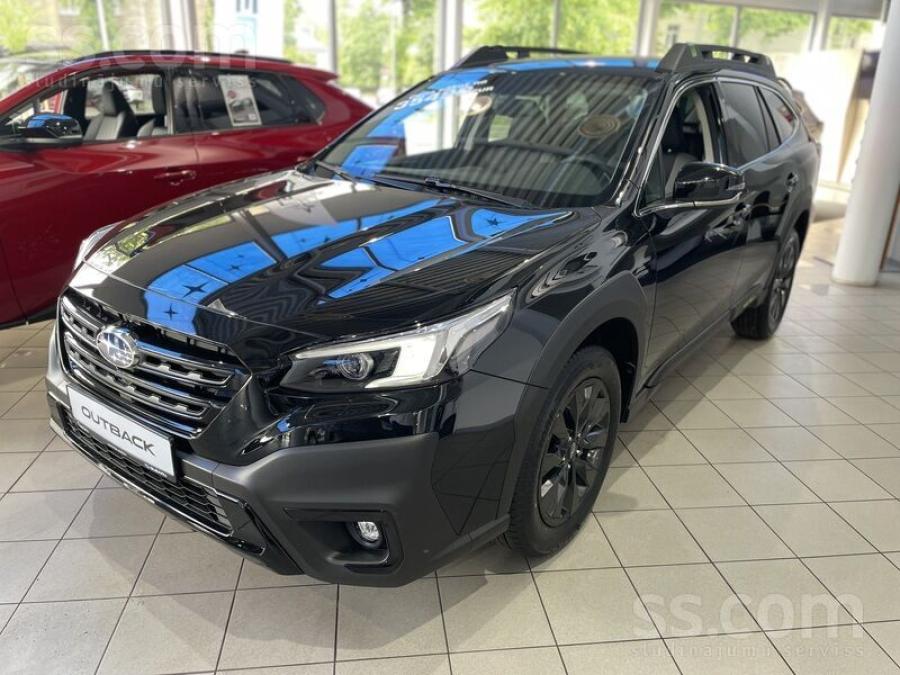 Melns Subaru Outback 2026 Rīga, ar dzinēja tilpumu 2.50 L un nobraukumu 12 tūkst. km par 37990 €, foto 1 vietnē AUTOMOTO.COM.LV