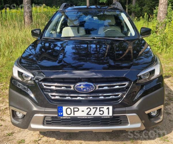 Black Subaru Outback 2026 in Riga, with an engine capacity of 2.50 L and mileage of 3 thousand km for 40900 €, photo 3 on AUTOMOTO.COM.LV