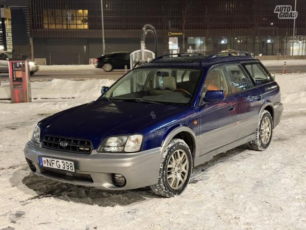 Blue Subaru Outback 2002 in Vilnius, with an engine capacity of 3.00 L and mileage of 300 thousand km for 1300 €, photo 1 on AUTOMOTO.COM.LV