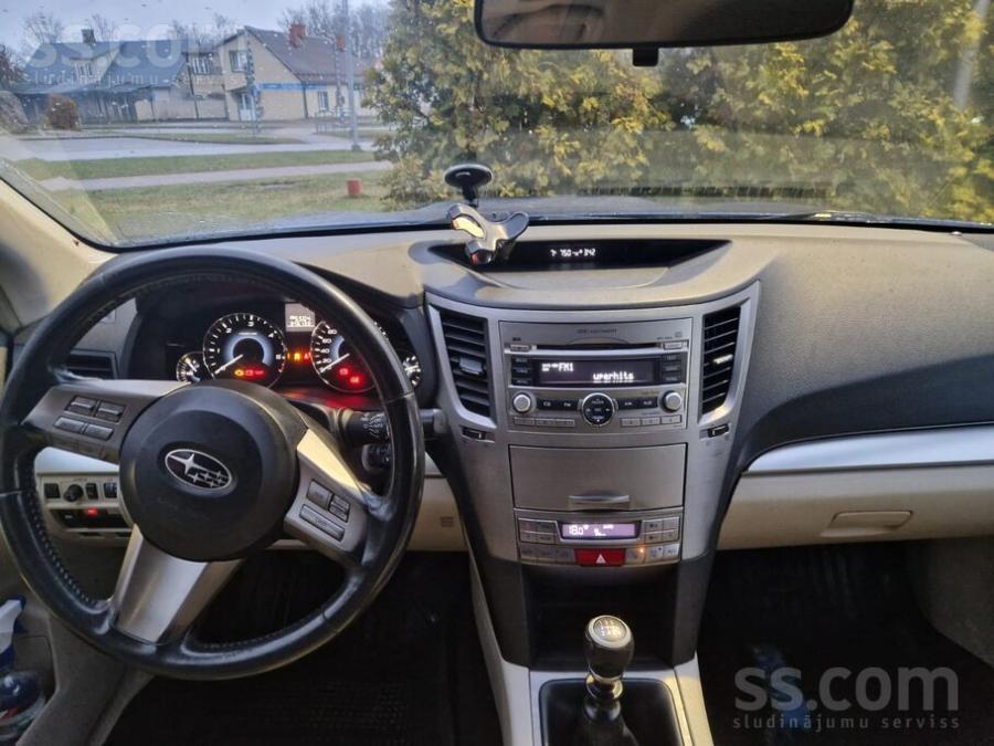 Zils Subaru Outback 2010 Jēkabpils, ar dzinēja tilpumu 2.00 L un nobraukumu 348 tūkst. km par 3300 €, foto 9 vietnē AUTOMOTO.COM.LV