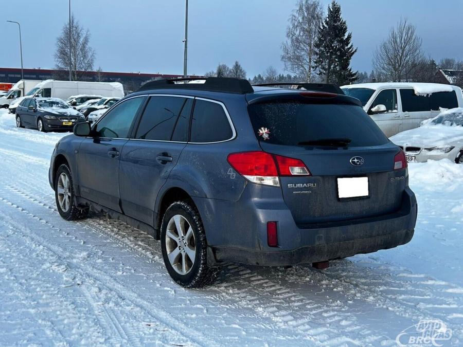 Blue Subaru Outback 2014 in Avizieniai, with an engine capacity of 2.50 L and mileage of 239 thousand km for 3500 €, photo 4 on AUTOMOTO.COM.LV