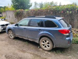 Blue Subaru Outback 2014 in Vilnius, with an engine capacity of 2.46 L and mileage of 232 thousand km for 2450 €, photo 4 on AUTOMOTO.COM.LV