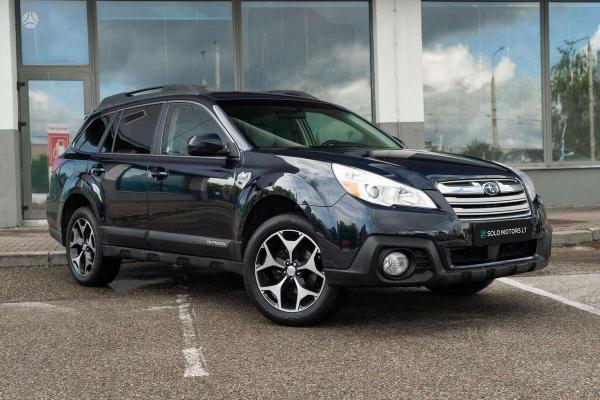 Blue Subaru Outback 2014 in Vilnius, with an engine capacity of 2.50 L and mileage of 100 thousand km for 8550 €, photo 6 on AUTOMOTO.COM.LV