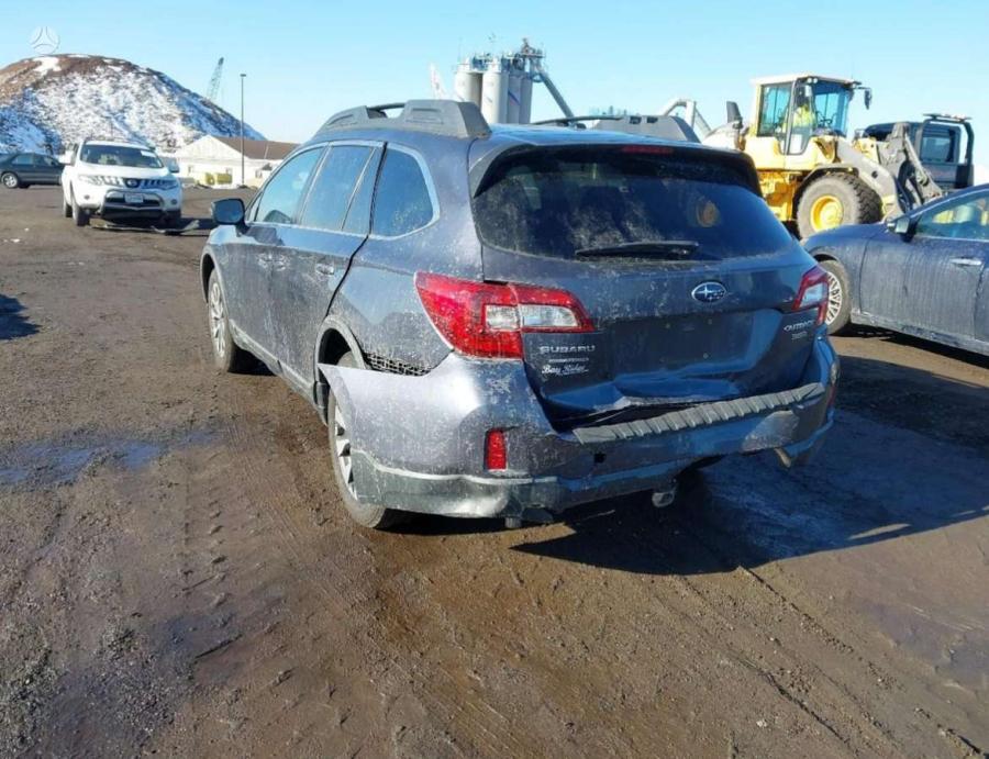 Zils Subaru Outback 2015 Viļņa, ar dzinēja tilpumu 3.60 L un nobraukumu 303 tūkst. km par 4999 €, foto 12 vietnē AUTOMOTO.COM.LV