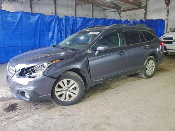 Blue Subaru Outback 2015 in Vilnius, with an engine capacity of 2.50 L and mileage of 230 thousand km for 4999 €, photo 1 on AUTOMOTO.COM.LV