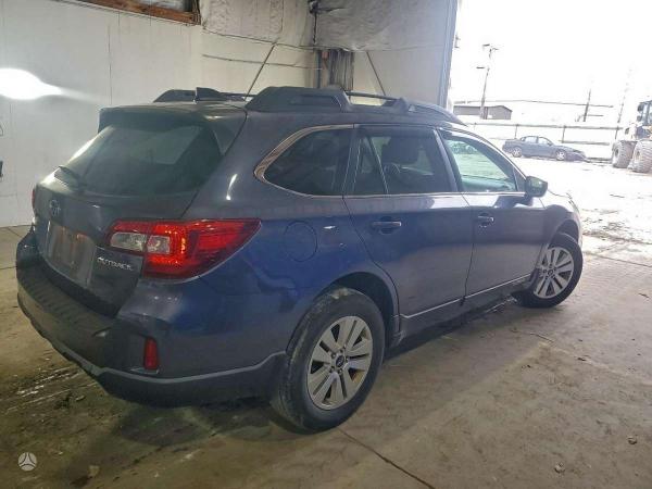 Blue Subaru Outback 2015 in Vilnius, with an engine capacity of 2.50 L and mileage of 230 thousand km for 4999 €, photo 3 on AUTOMOTO.COM.LV