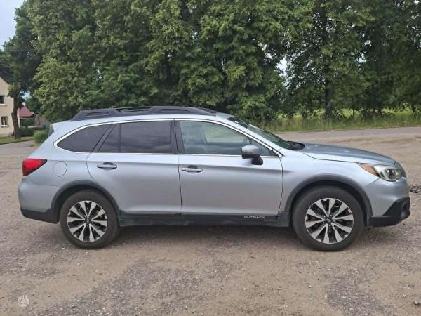 Blue Subaru Outback 2015 in Varena, with an engine capacity of 2.50 L and mileage of 260 thousand km for 9500 €, photo 1 on AUTOMOTO.COM.LV