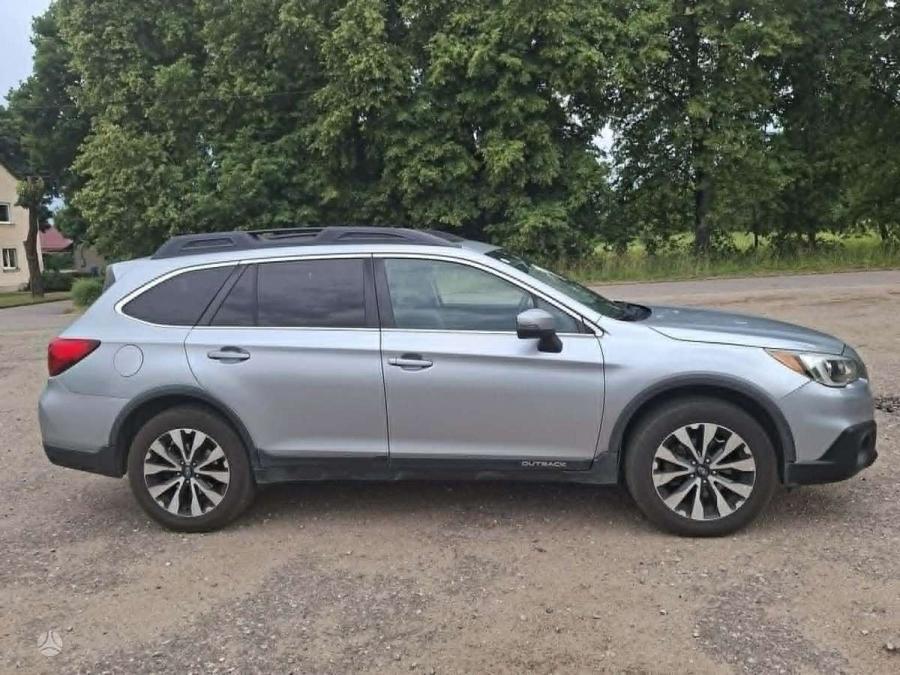 Blue Subaru Outback 2015 in Varena, with an engine capacity of 2.50 L and mileage of 260 thousand km for 9500 €, photo 1 on AUTOMOTO.COM.LV