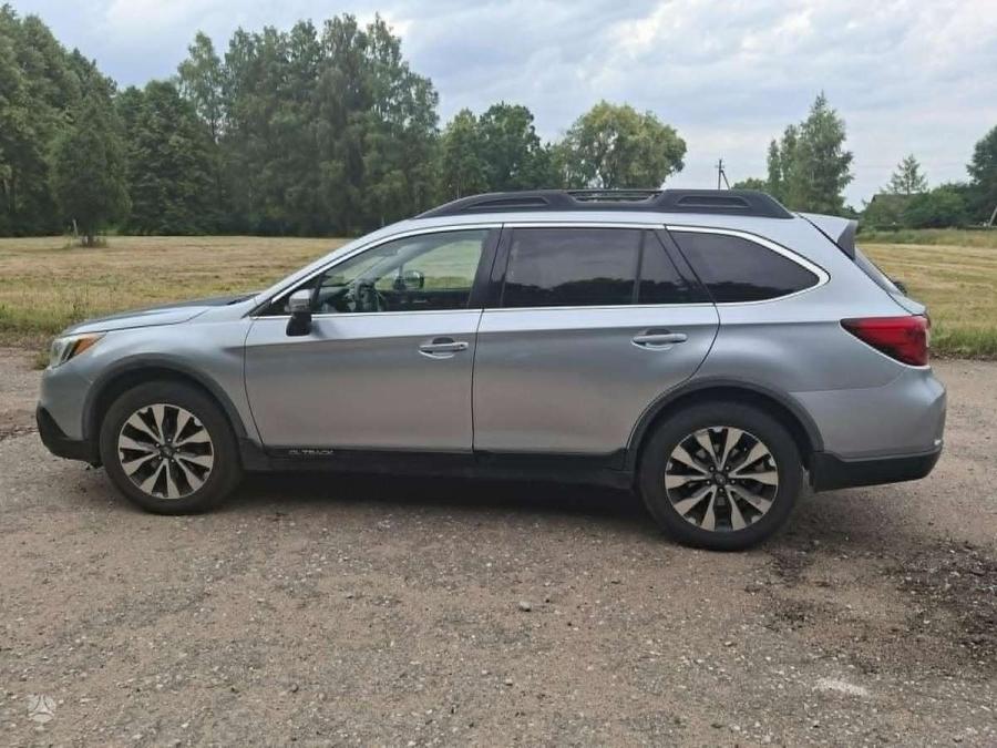 Blue Subaru Outback 2015 in Varena, with an engine capacity of 2.50 L and mileage of 260 thousand km for 9500 €, photo 5 on AUTOMOTO.COM.LV
