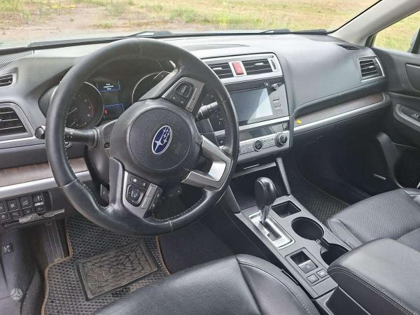 Blue Subaru Outback 2015 in Varena, with an engine capacity of 2.50 L and mileage of 260 thousand km for 9500 €, photo 8 on AUTOMOTO.COM.LV