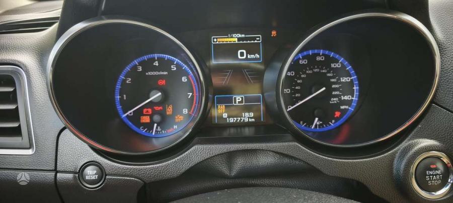 Blue Subaru Outback 2017 in Vilnius, with an engine capacity of 2.46 L and mileage of 198 thousand km for 14000 €, photo 1 on AUTOMOTO.COM.LV