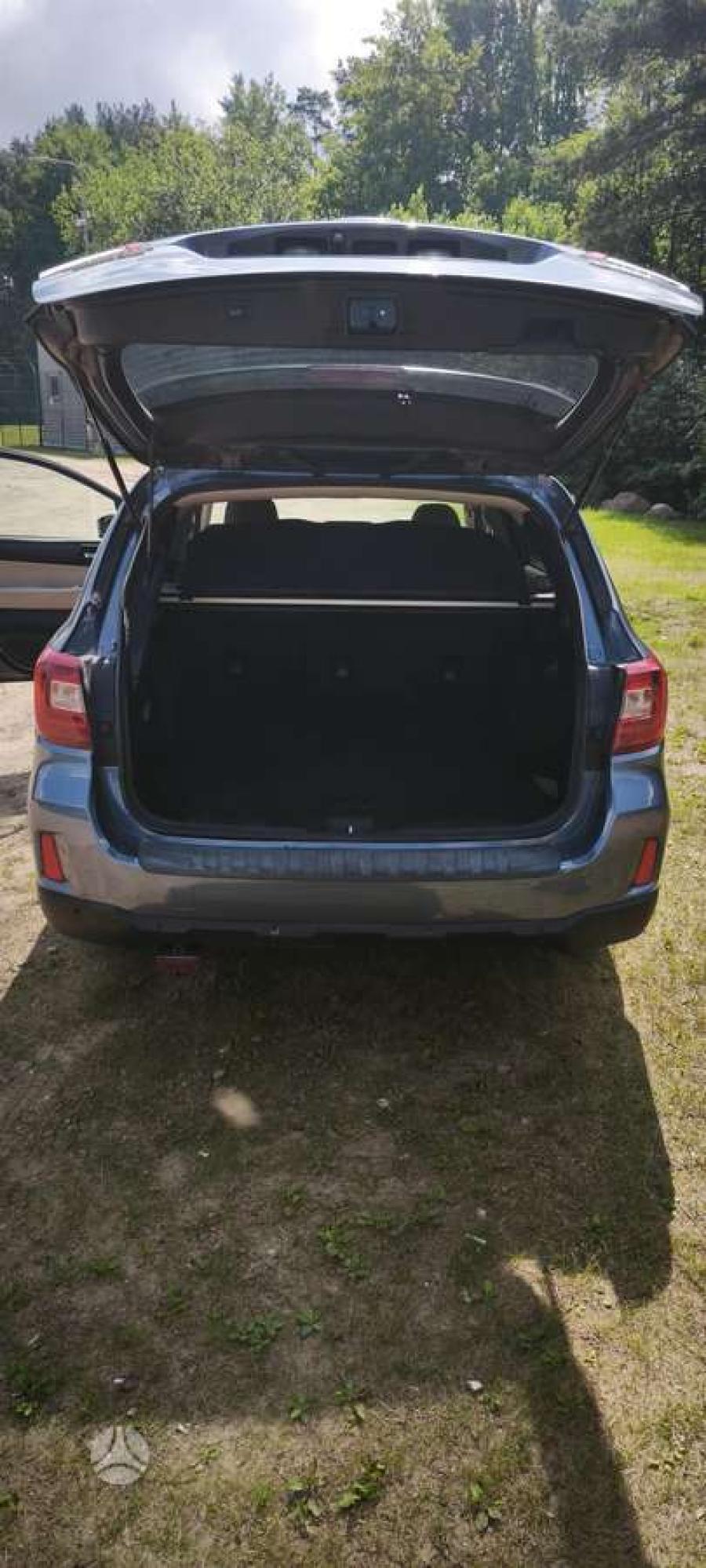 Blue Subaru Outback 2017 in Vilnius, with an engine capacity of 2.46 L and mileage of 198 thousand km for 14000 €, photo 13 on AUTOMOTO.COM.LV