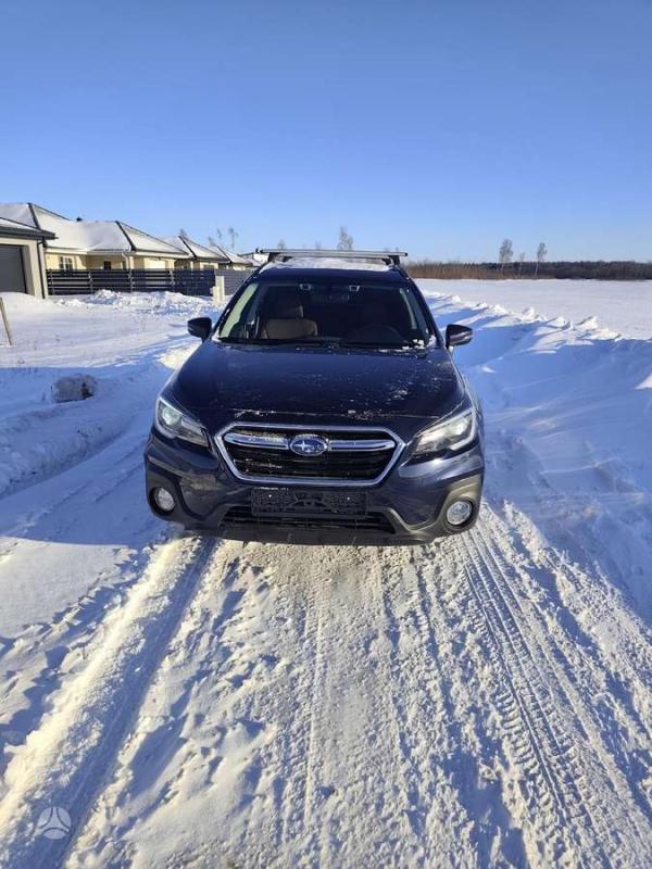 Blue Subaru Outback 2018 in Klaipeda, with an engine capacity of 3.60 L and mileage of 103 thousand km for 15900 €, photo 9 on AUTOMOTO.COM.LV