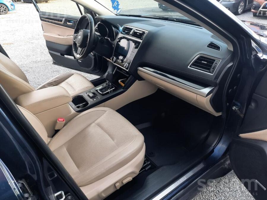 Blue Subaru Outback 2019 in Valmiera, with an engine capacity of 2.50 L and mileage of 176 thousand km for 19099 €, photo 10 on AUTOMOTO.COM.LV