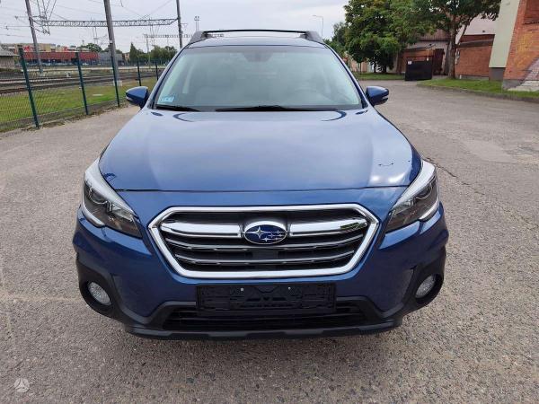 Blue Subaru Outback 2019 in Siauliai, with an engine capacity of 2.50 L and mileage of 129 thousand km for 13900 €, photo 3 on AUTOMOTO.COM.LV