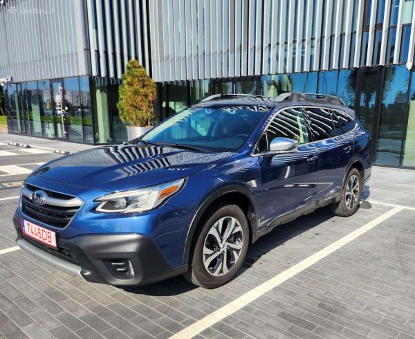 Zils Subaru Outback 2020 Kauņa, ar dzinēja tilpumu 2.40 L un nobraukumu 84 tūkst. km par 22500 €, foto  vietnē AUTOMOTO.COM.LV