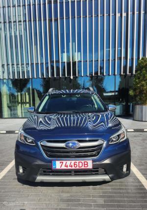 Blue Subaru Outback 2020 in Kaunas, with an engine capacity of 2.40 L and mileage of 84 thousand km for 22500 €, photo 4 on AUTOMOTO.COM.LV