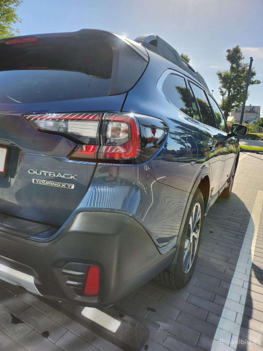 Blue Subaru Outback 2020 in Kaunas, with an engine capacity of 2.40 L and mileage of 84 thousand km for 22500 €, photo 8 on AUTOMOTO.COM.LV