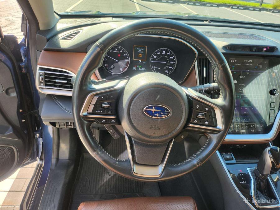 Blue Subaru Outback 2020 in Kaunas, with an engine capacity of 2.40 L and mileage of 84 thousand km for 22500 €, photo 11 on AUTOMOTO.COM.LV