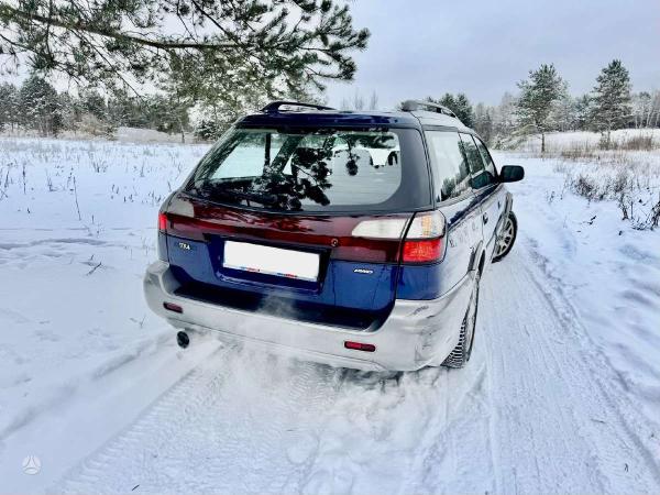 Blue Subaru Outback 2002 in Vilnius, with an engine capacity of 3.00 L and mileage of 267 thousand km for 1950 €, photo 4 on AUTOMOTO.COM.LV