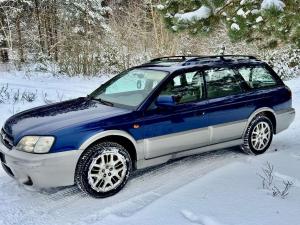 Blue Subaru Outback 2002 in Vilnius, with an engine capacity of 3.00 L and mileage of 267 thousand km for 1950 €, photo 9 on AUTOMOTO.COM.LV