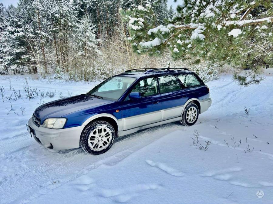 Blue Subaru Outback 2002 in Vilnius, with an engine capacity of 3.00 L and mileage of 267 thousand km for 1950 €, photo 10 on AUTOMOTO.COM.LV