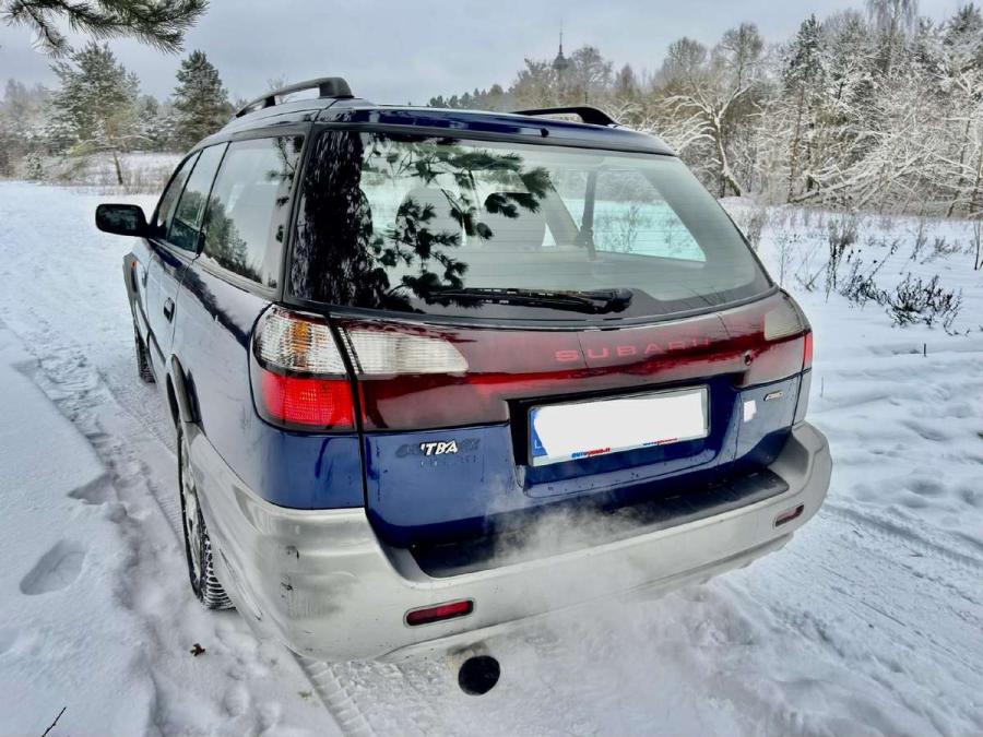 Blue Subaru Outback 2002 in Vilnius, with an engine capacity of 3.00 L and mileage of 267 thousand km for 1950 €, photo 11 on AUTOMOTO.COM.LV