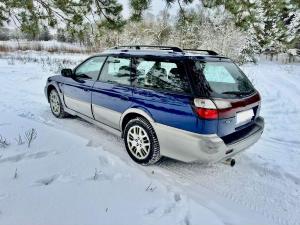 Blue Subaru Outback 2002 in Vilnius, with an engine capacity of 3.00 L and mileage of 267 thousand km for 1950 €, photo 12 on AUTOMOTO.COM.LV