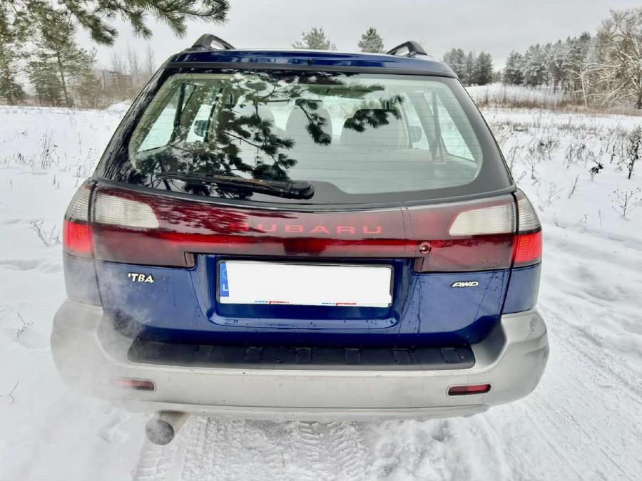 Blue Subaru Outback 2002 in Vilnius, with an engine capacity of 3.00 L and mileage of 267 thousand km for 1950 €, photo 15 on AUTOMOTO.COM.LV