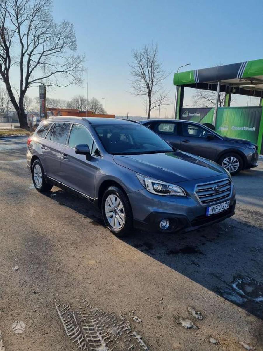 Blue Subaru Outback 2015 in Plunge, with an engine capacity of 2.00 L and mileage of 221 thousand km for 7300 €, photo 4 on AUTOMOTO.COM.LV