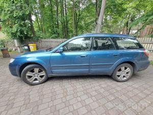Синий Субару Аутбек 2007 в Рига, объемом двигателя 2.50 л и пробегом 185 тыс. км за 900 €, фото  на AUTOMOTO.COM.LV