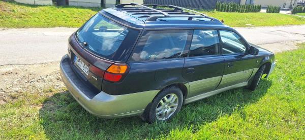Blue Subaru Outback 2000 in Kaunas, with an engine capacity of 2.50 L and mileage of 287 thousand km for 600 €, photo 6 on AUTOMOTO.COM.LV