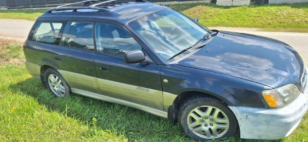 Blue Subaru Outback 2000 in Kaunas, with an engine capacity of 2.50 L and mileage of 287 thousand km for 600 €, photo 8 on AUTOMOTO.COM.LV