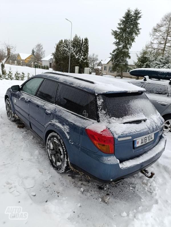 Blue Subaru Outback 2004 in Vilnius, with an engine capacity of 2.50 L and mileage of 380 thousand km for 2250 €, photo 8 on AUTOMOTO.COM.LV